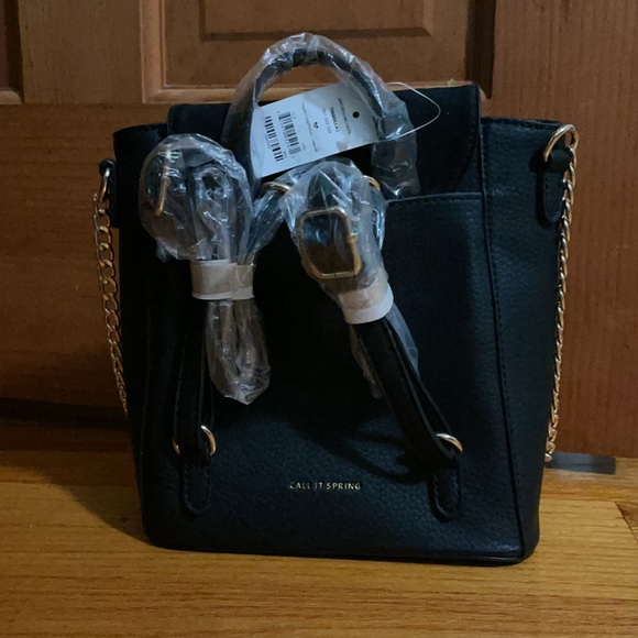 Call It Spring | Bags | Brand New Call It Spring Suedeleather Twoway ...